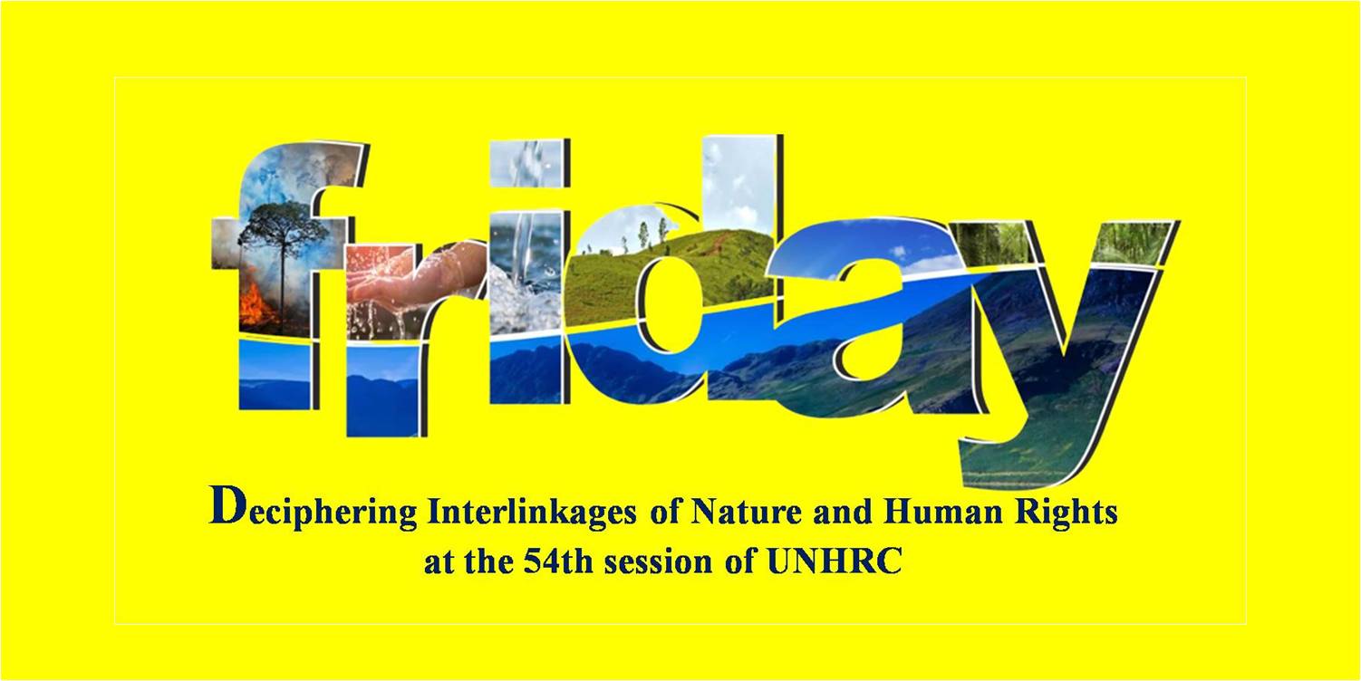 Deciphering interlinkages of Nature and Human Rights at the 54th ...